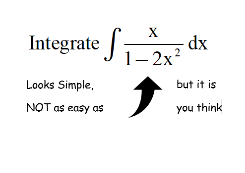 Additional Math – Integration – Integration of a fraction with variable ...